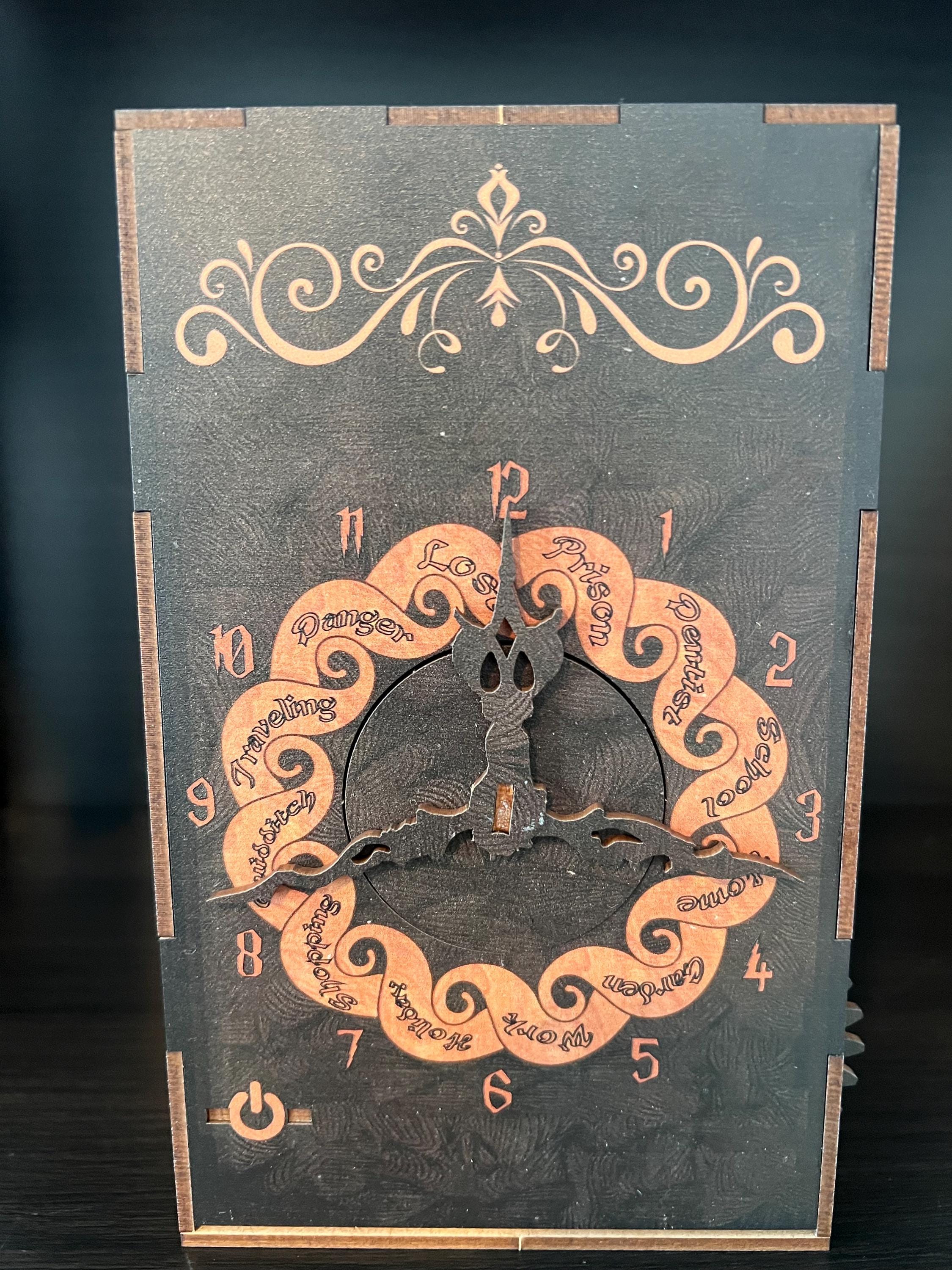 COMPLETED Book Nook: the House of Magic With Dust Cover + Touch ...