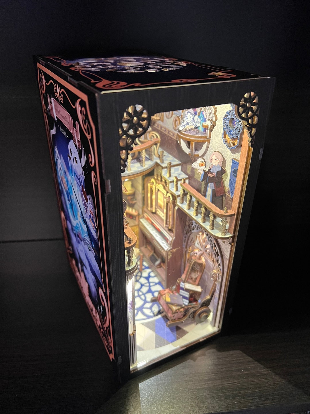 COMPLETED Book Nook: Star Lounge (nebula, Stars, Fairies, Cloaks ...