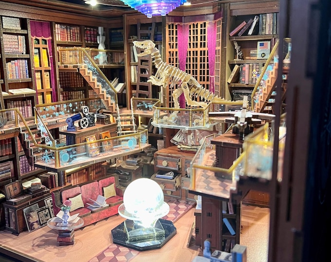 FINISHED Book Nook: “beyond Library MAX” Library of Books - With Touch ...