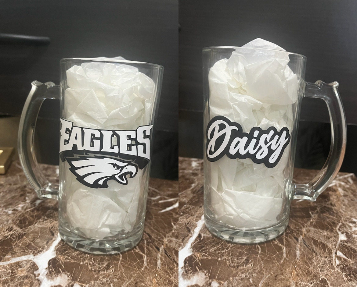 Custom Sports Team Beer Mug. NFL, NBA, MLB Etc. Perfect Gift Idea - Etsy