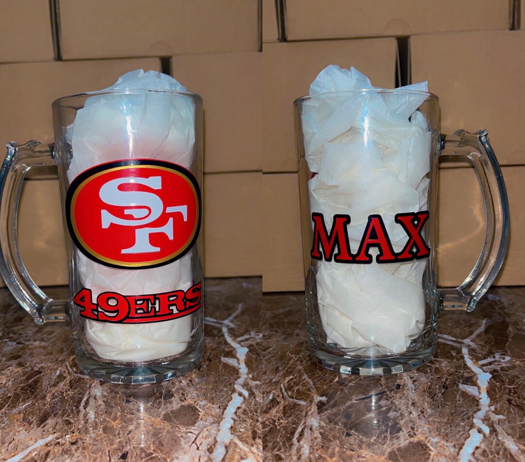Custom Sports Team Beer Mug. NFL, NBA, MLB Etc. Perfect Gift Idea - Etsy