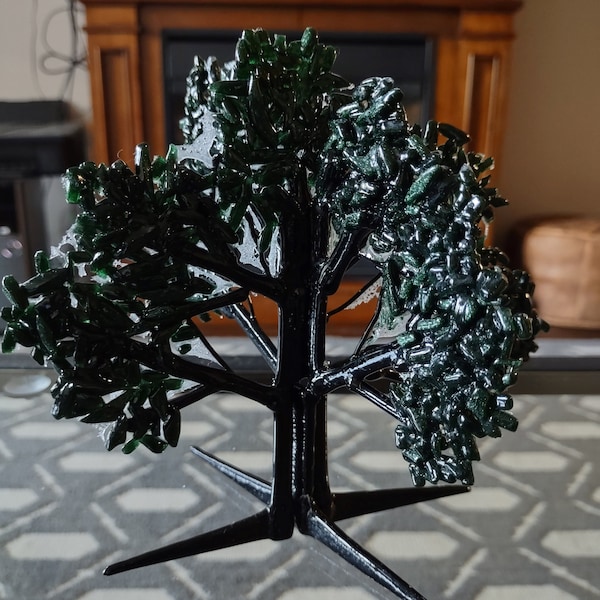 Fused Glass Tree - Etsy