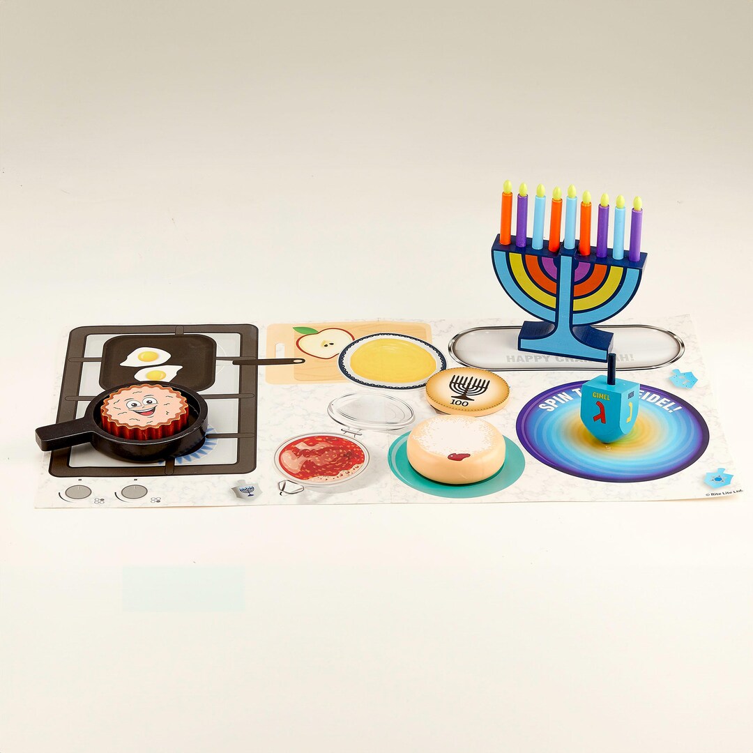 Chanukah Deluxe Wood Children's Play Set - Etsy