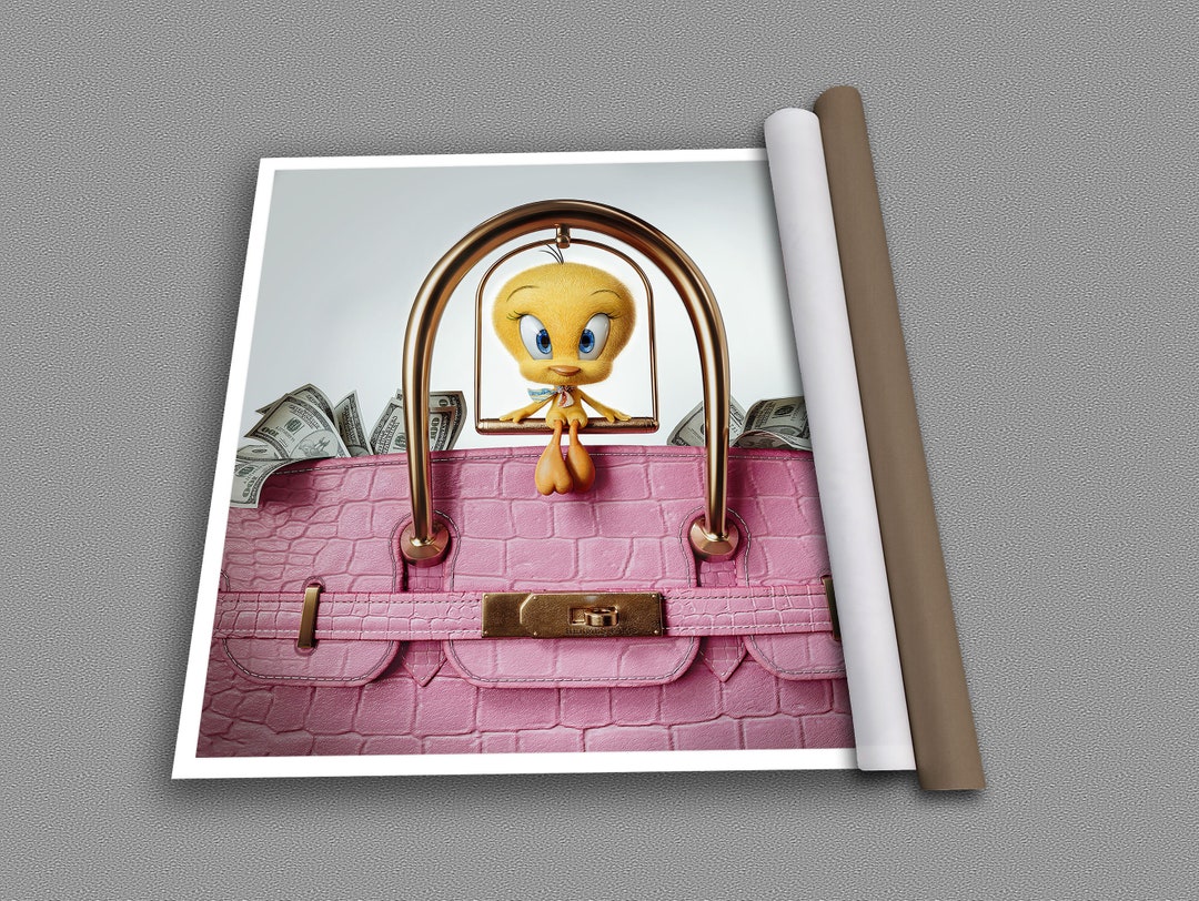 Cartoon Bird, Tweety Bird Poster Wall Art, Cartoon Poster, Nursery Art ...