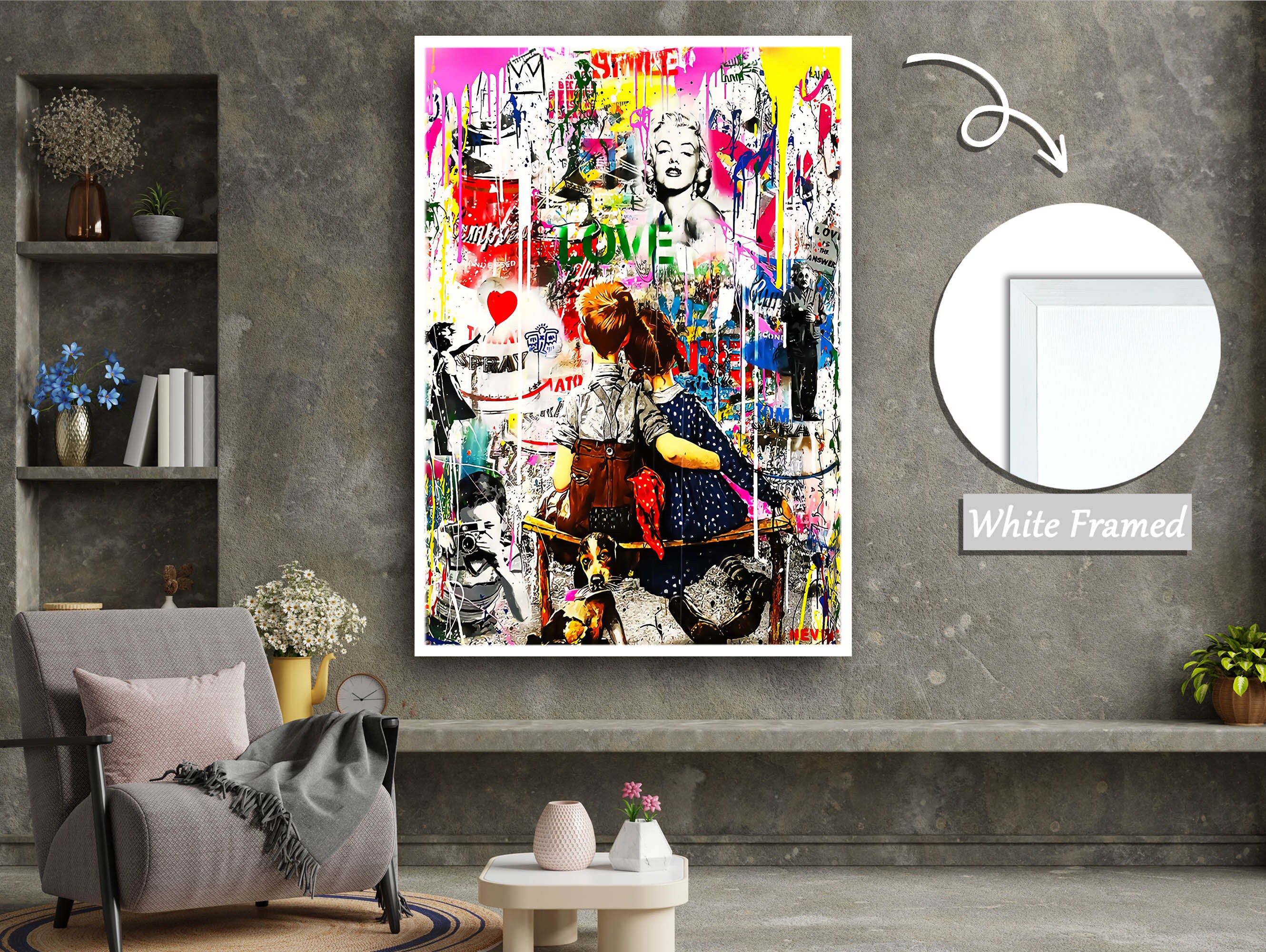 Banksy Two Little Kids, Banksy Little Child, Banksy Collage, Banksy ...