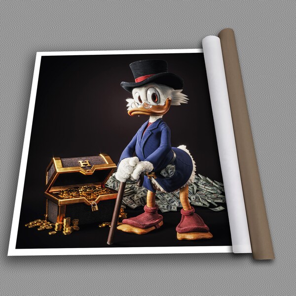 Donald Duck Poster - Etsy