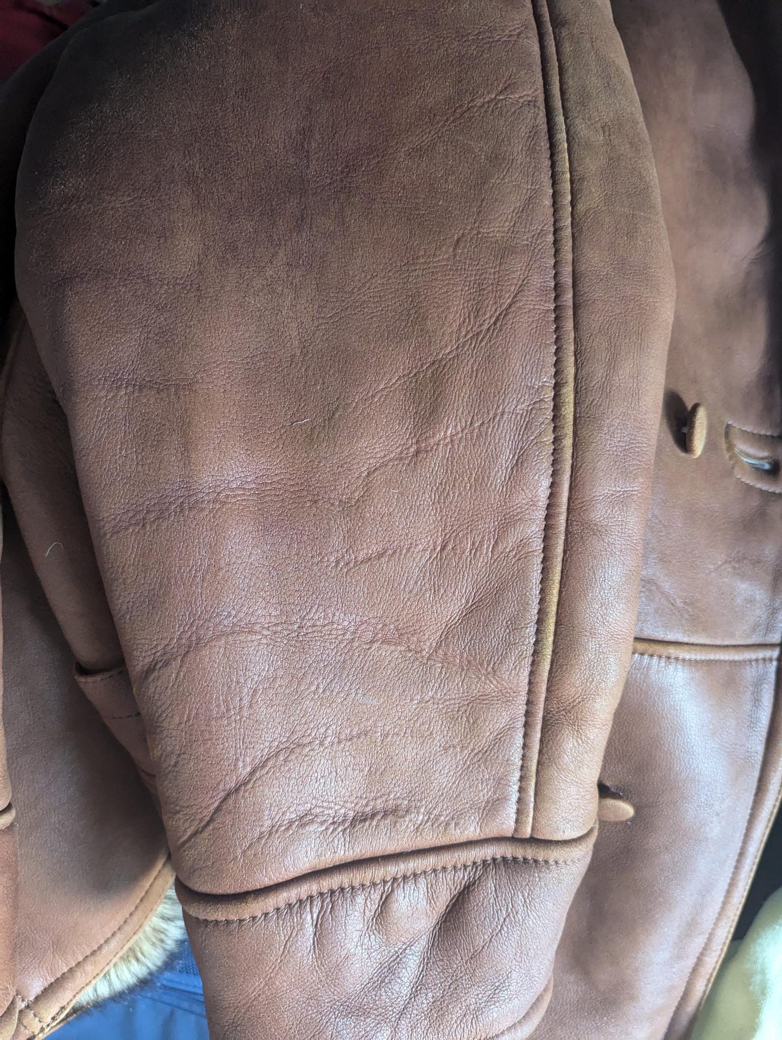 Vintage Originalshearling Coat - Etsy