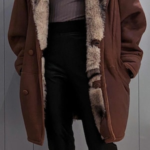 Vintage Originalshearling Coat - Etsy