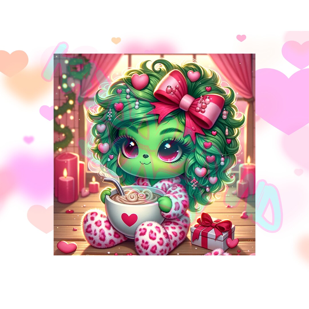 Baby Grouch Green Chibi Doll I Girl Chibi Baby Grouch I Green - Etsy