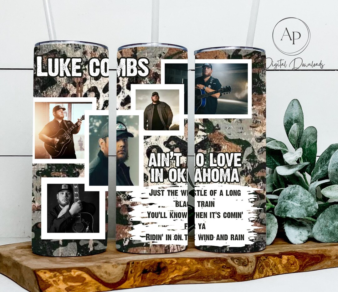 Luke Combs Tumbler Wrap, Luke Combs Lyric Tumbler Design, Tumbler Wrap ...