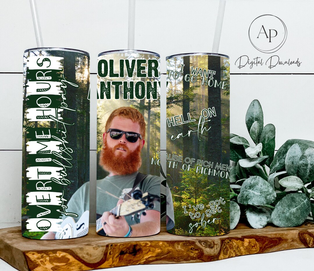 Oliver Anthony Lyric Tumbler Wrap, Sublimation Design (PNG, JPG, PDF ...