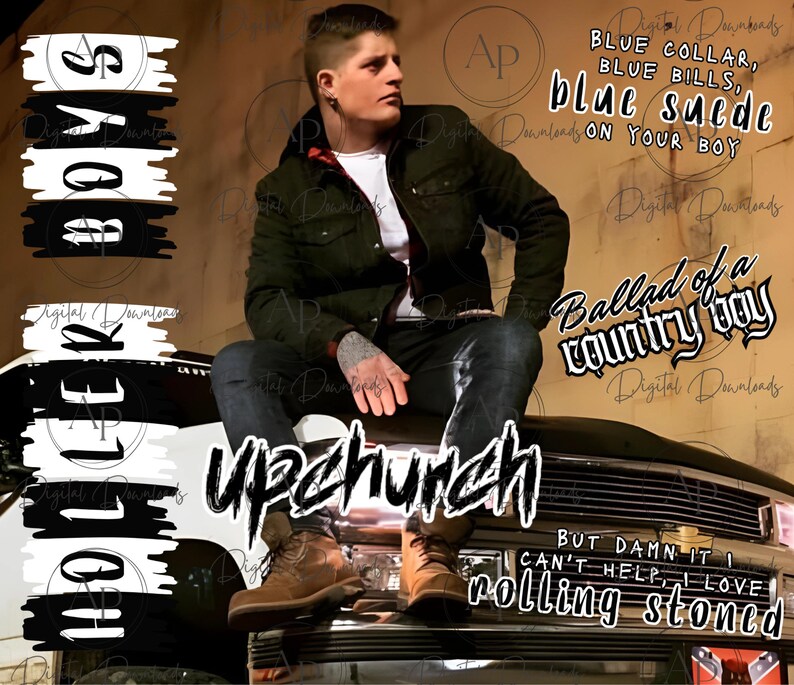 Upchurch Tumbler Wrap, Upchurch Lyric Tumbler Design, Tumbler Wrap for ...