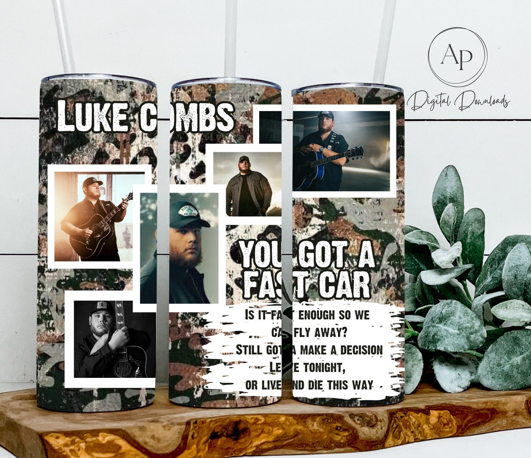 Luke Combs Tumbler Wrap, Luke Combs Lyric Tumbler Design, Tumbler Wrap ...