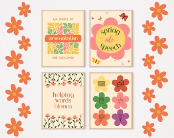 Summer “first Speech, Then Beach” SLP Digital Prints | Speech Therapy ...