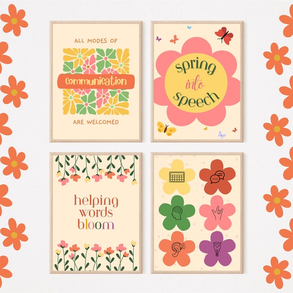 Spring Floral Decor - Etsy