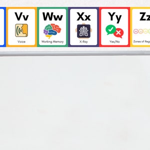 26 SLP Alphabet Wall Posters | Digital Prints | Speech Therapy, Decor ...