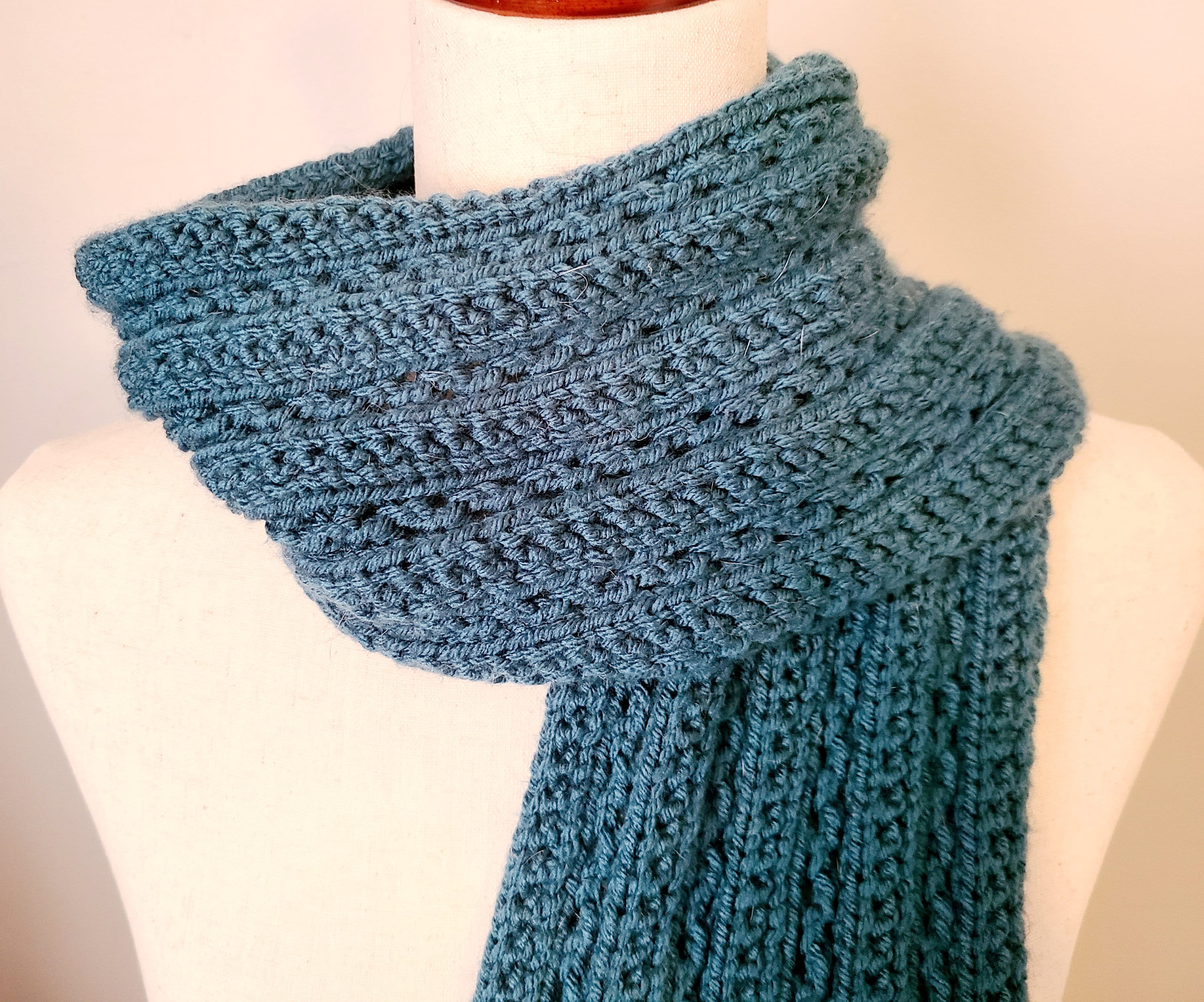 My Happy Lace Scarf Knitting Pattern - Etsy