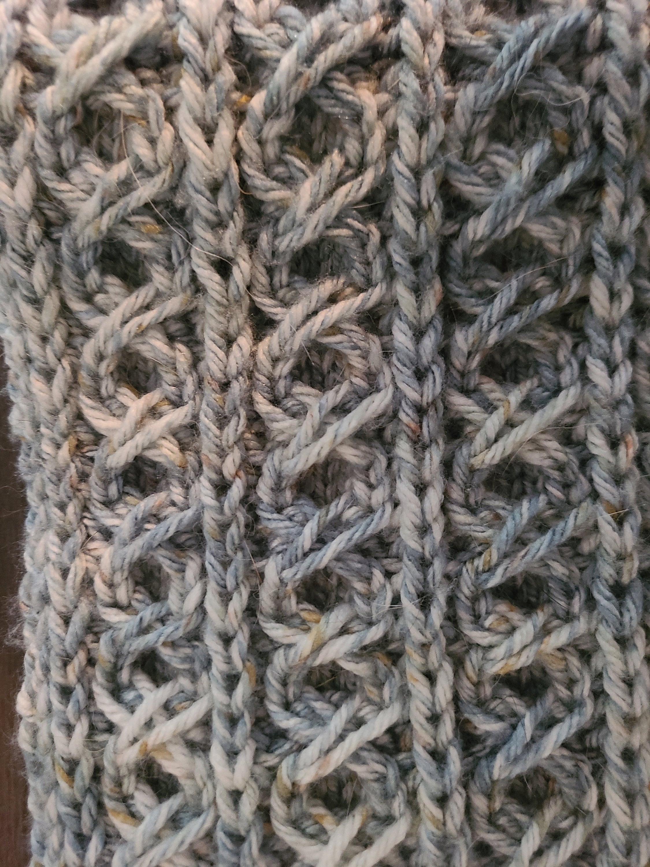In the Crosshairs Scarf Knitting Pattern - Etsy