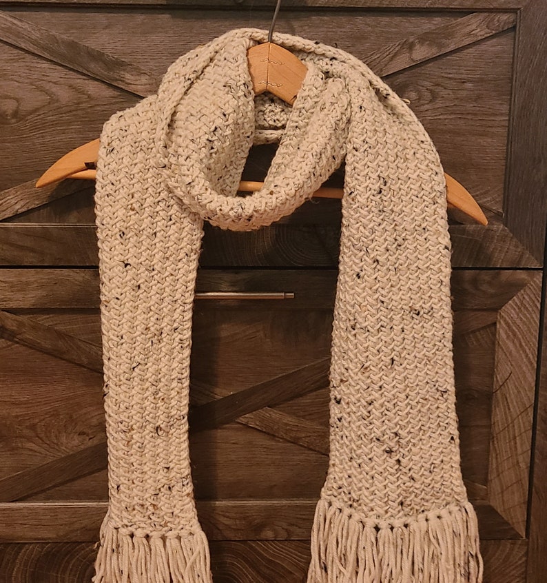 Chilled to the Herringbone! Scarf Knitting Pattern - Etsy