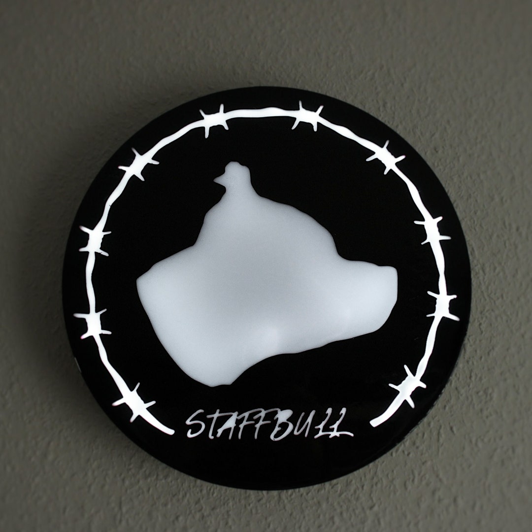 Illuminated Sign With LED and Remote Control Staffordshire Bull Terrier ...