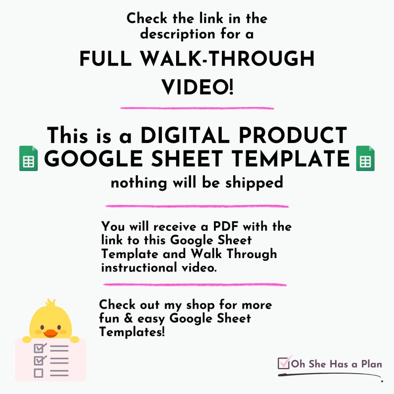 Habit Tracker Google Sheet, Daily Routine, Goal Tracker, Habit Tracker ...