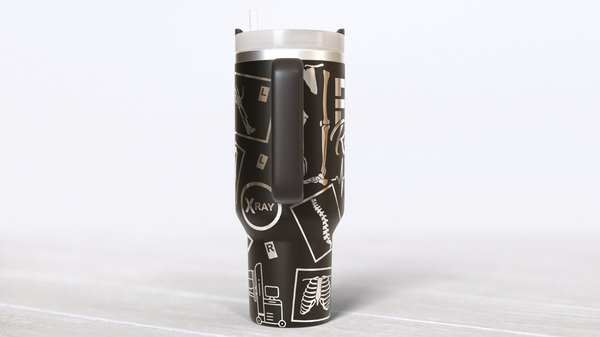 Radiology Tech Laser Engraved Full Wrap 40oz Tumbler, Digital Download ...