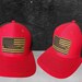 American Flag Firefighter Tools SVG, Laser Engraved Leather Patch ...