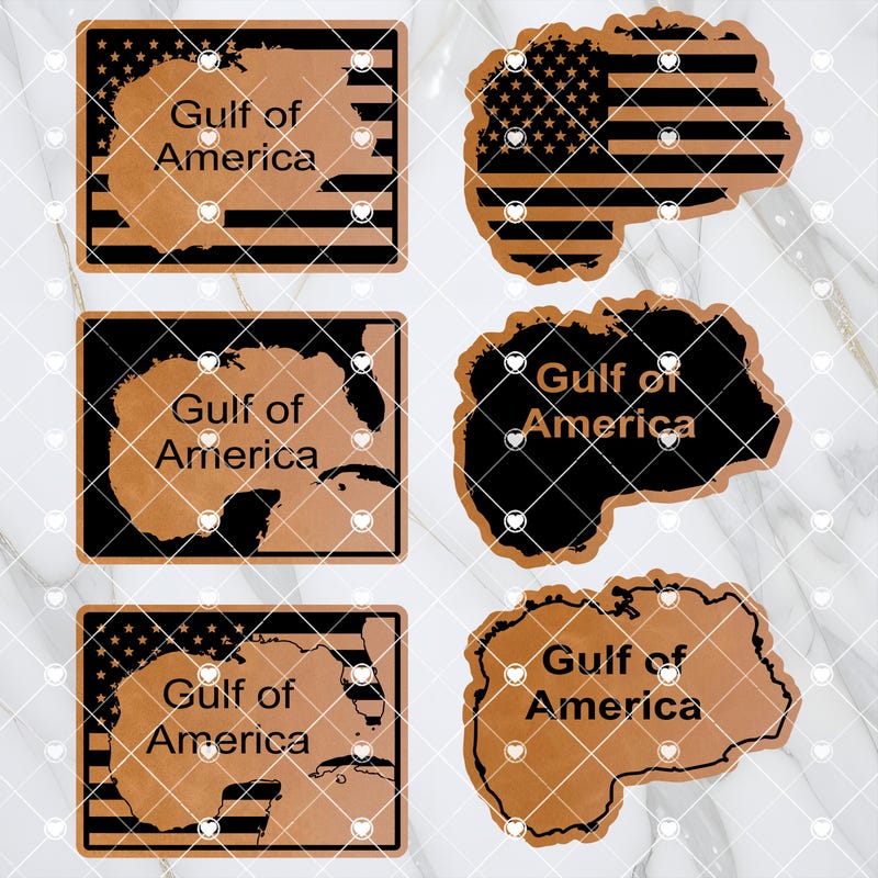 Gulf of America Svg - Etsy