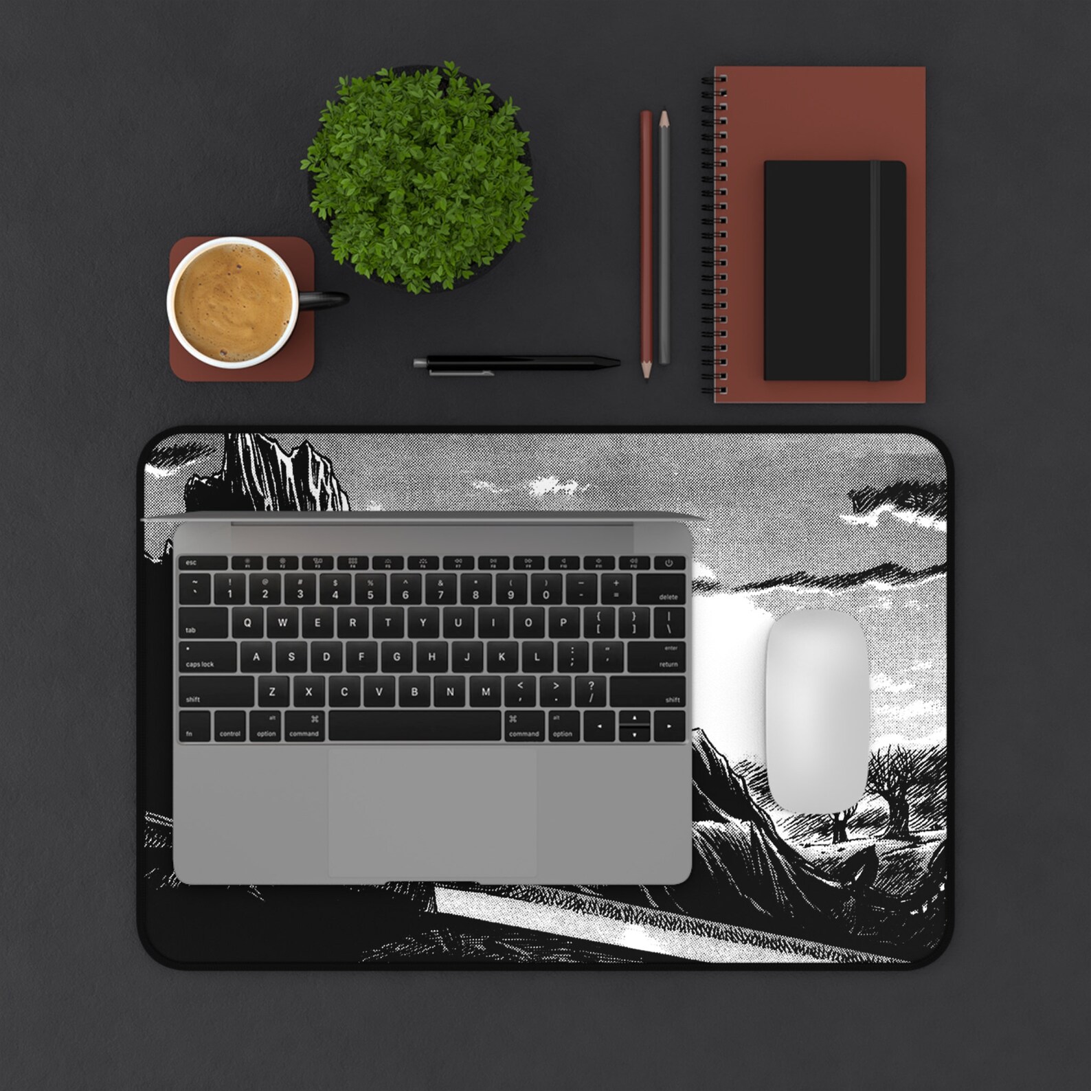 Berserk Manga Anime Mouse Pad XL Desk Pad - Etsy