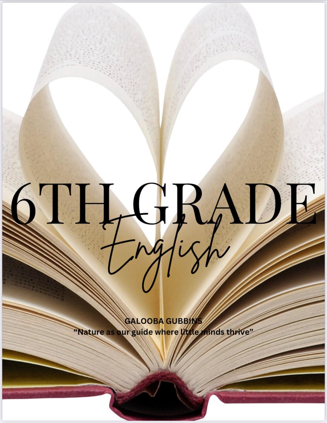 6th Grade English - Etsy