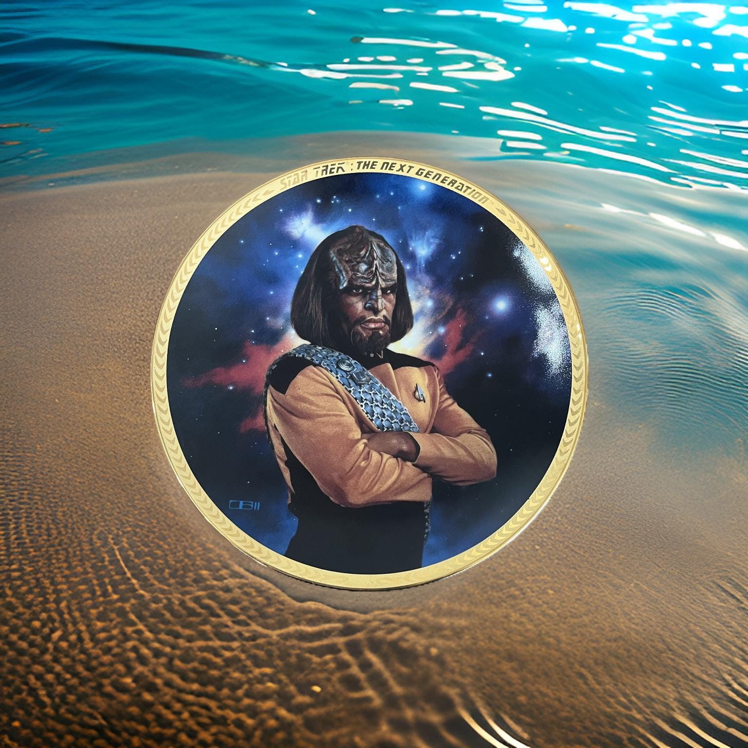 Hamilton Collection Lieutenant Worf by Thomas Blackshear II Collectors ...