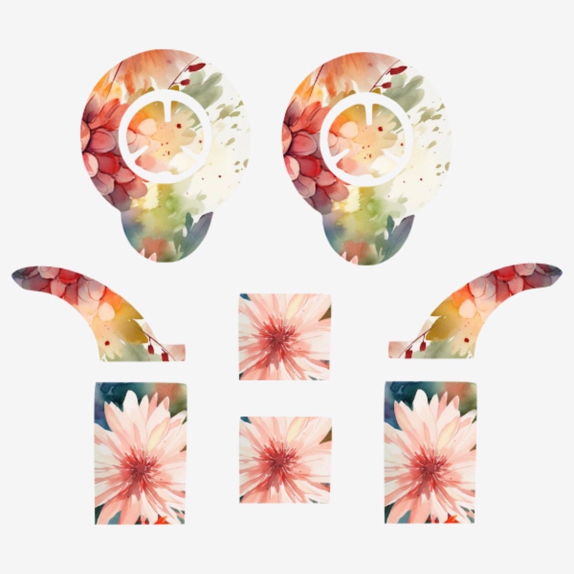 Floral Cochlear Implant Skins for Nucleus 7 and Nucleus 8, Stickers - Etsy
