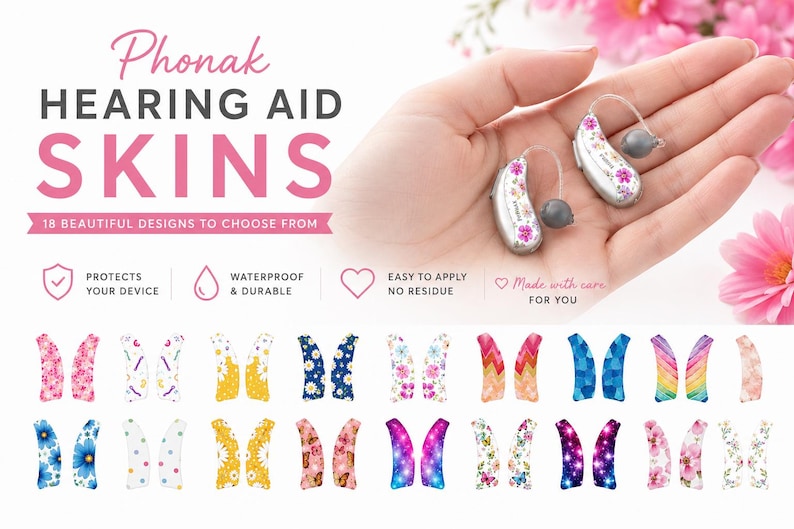 Phonak Sky Hearing Aid Skins - Etsy