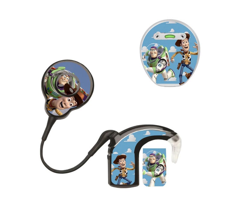 Cowboy, Astronaut, Toy, Cochlear Implant Stickers: Nucleus, Osia ...