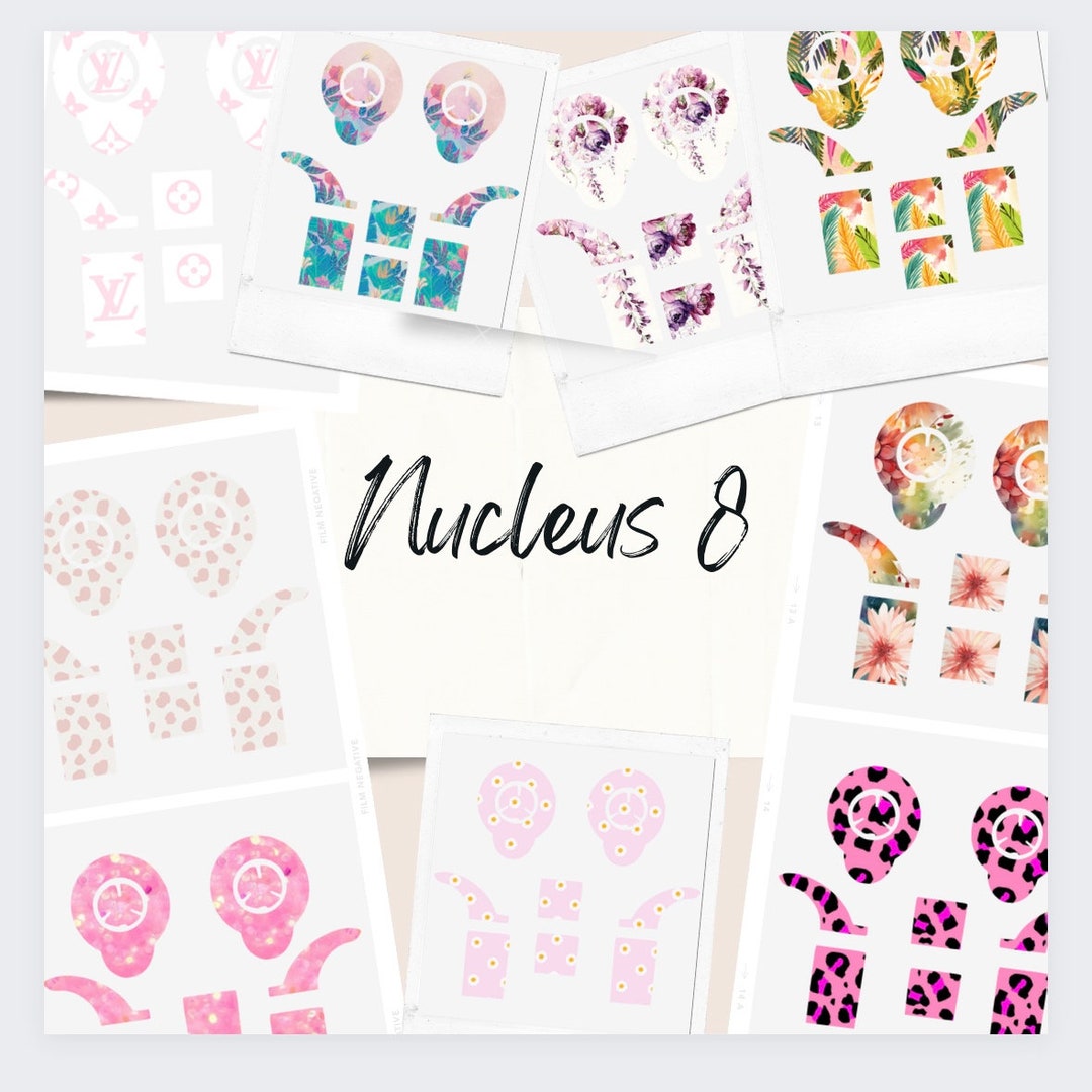 Floral Cochlear Implant Skins for Nucleus 7, Nucleus 8, AB Marvel ...