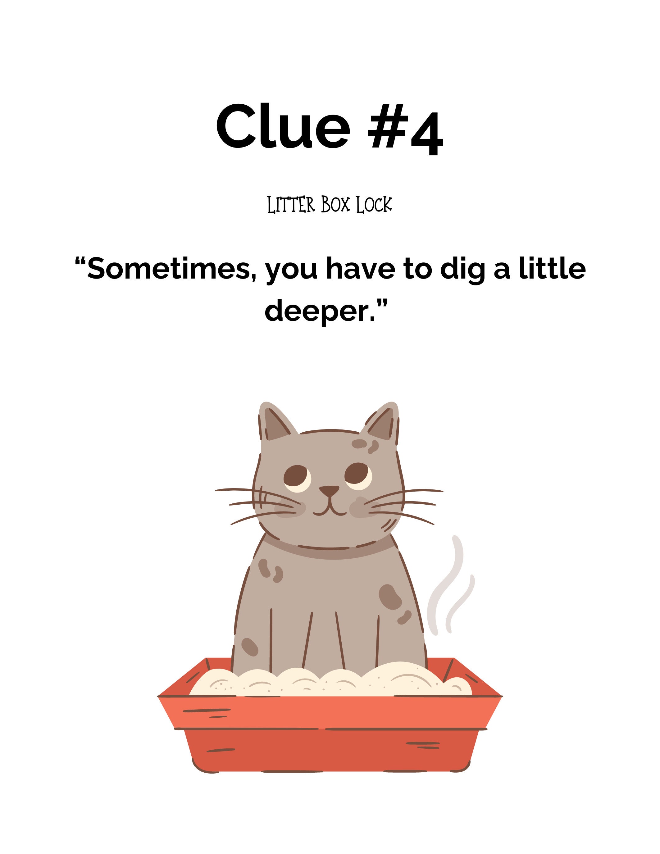 Escape From the Cat Cafe Game for Kids, Cat Cafe Printable Escape Room ...