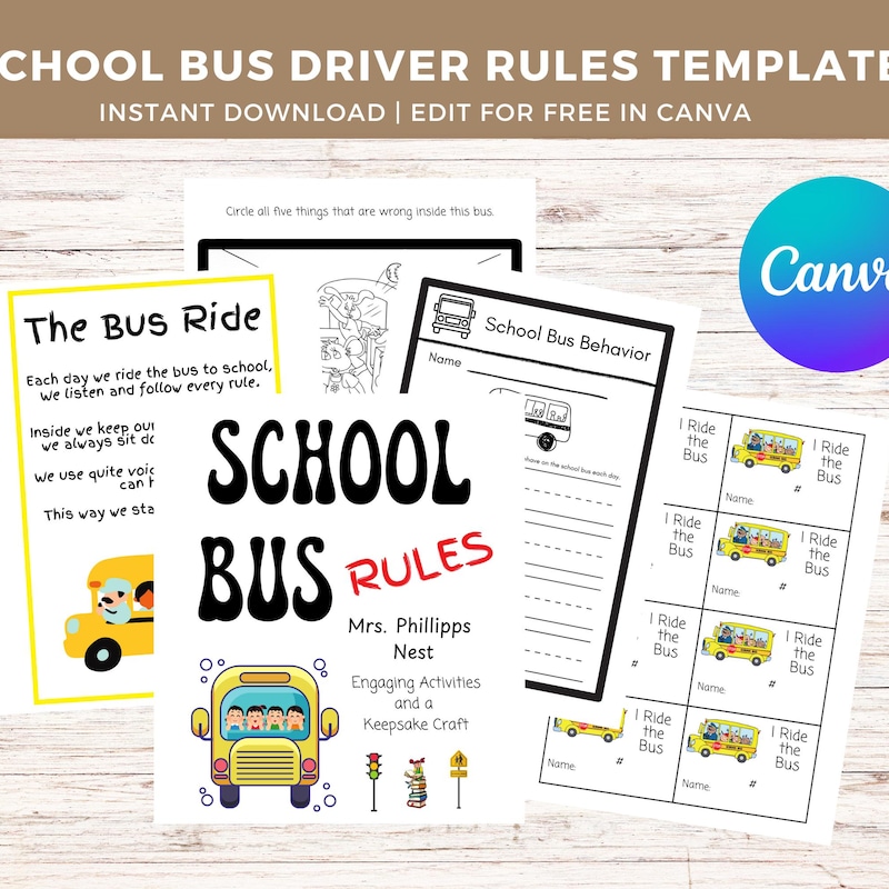 Bus Driver Appreciation Poster - Etsy