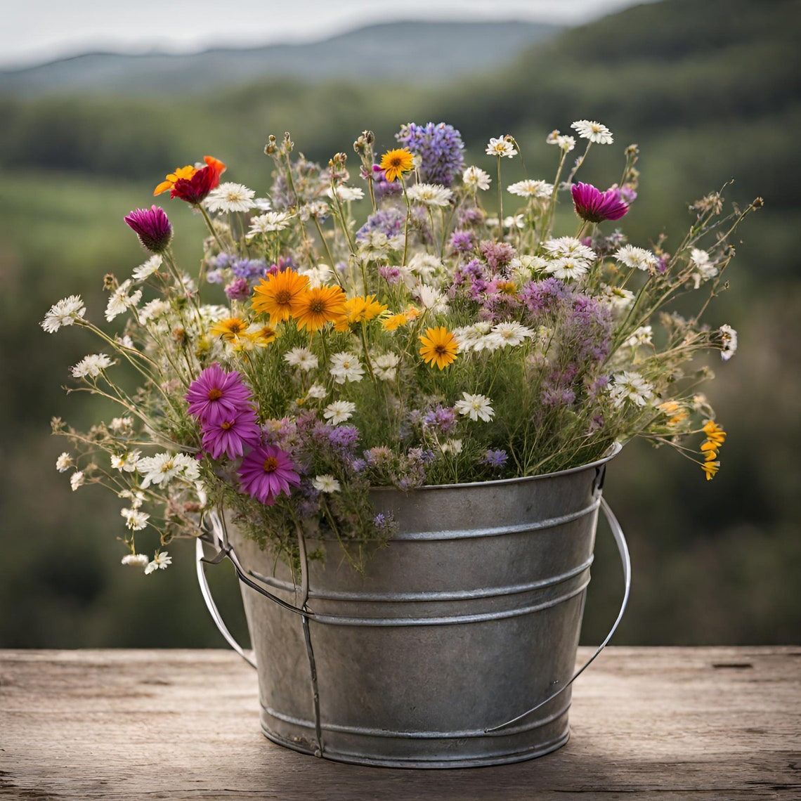 10 High Quality Prints, JPG File, Digital Printable, Bucket of ...