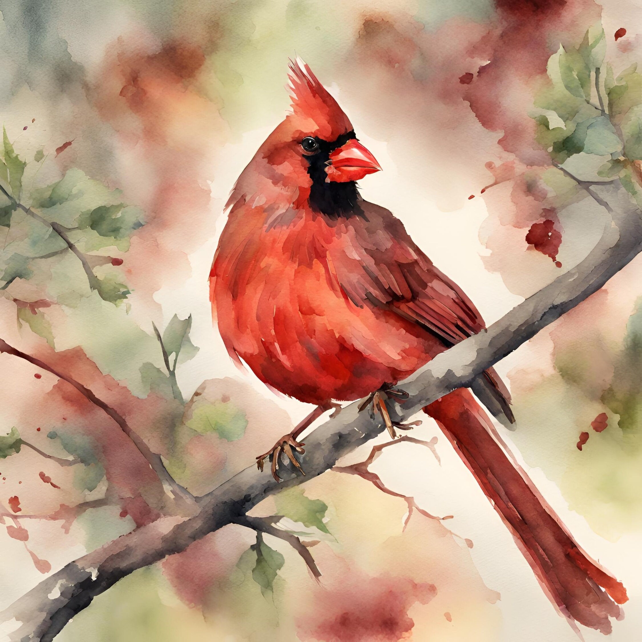 10 High Quality Prints, JPG File, Digital Printable, Cardinal Downloads ...