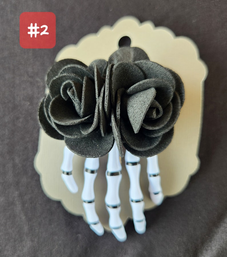 Skeleton Hand Hair Clip - Etsy