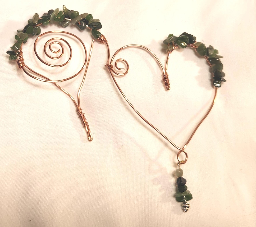 Pot Hugger Heart With Genuine Stone Chips - Etsy