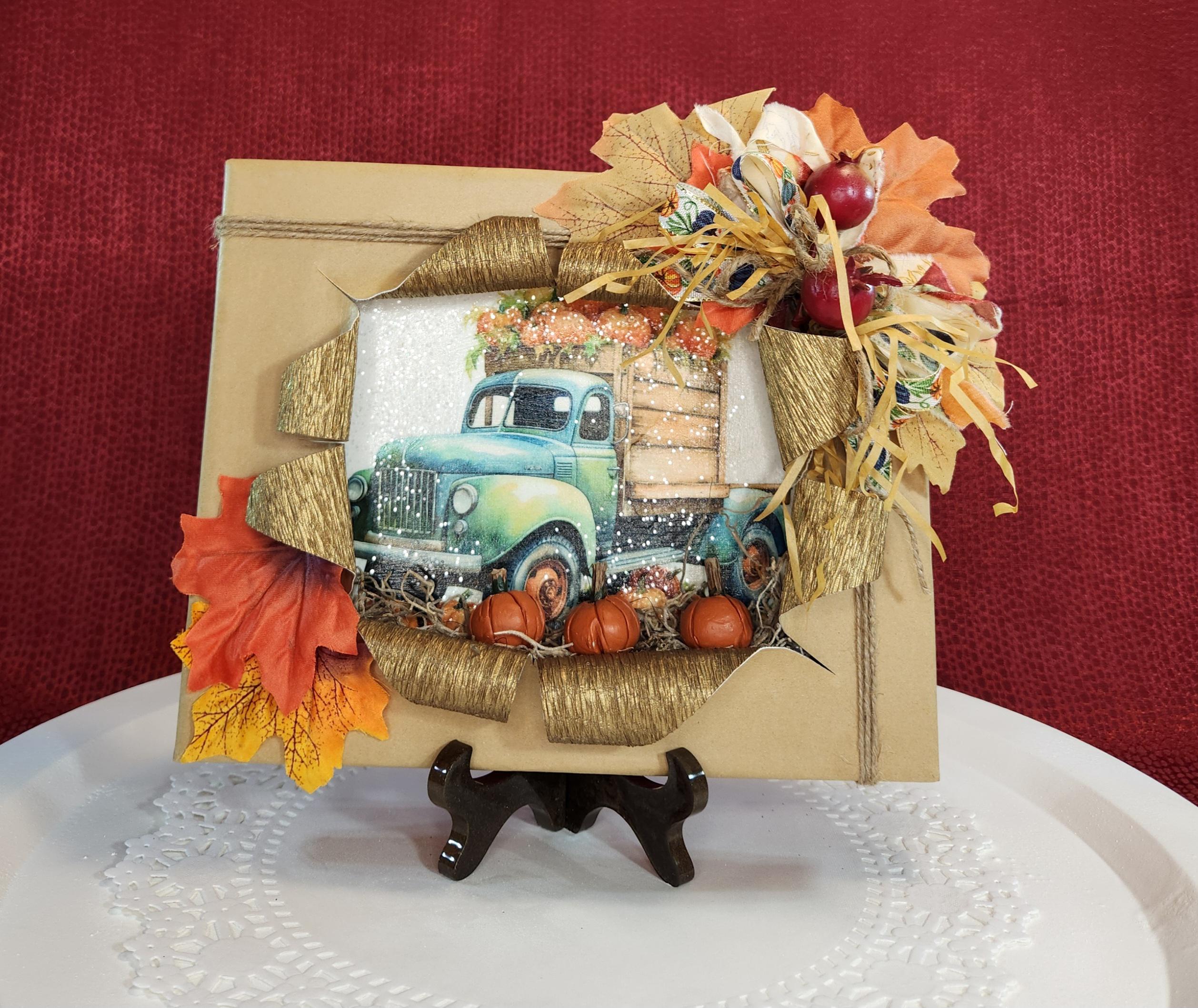 Busted Canvas Art, Fall Harvest Trucks 8x10 Frames - Etsy