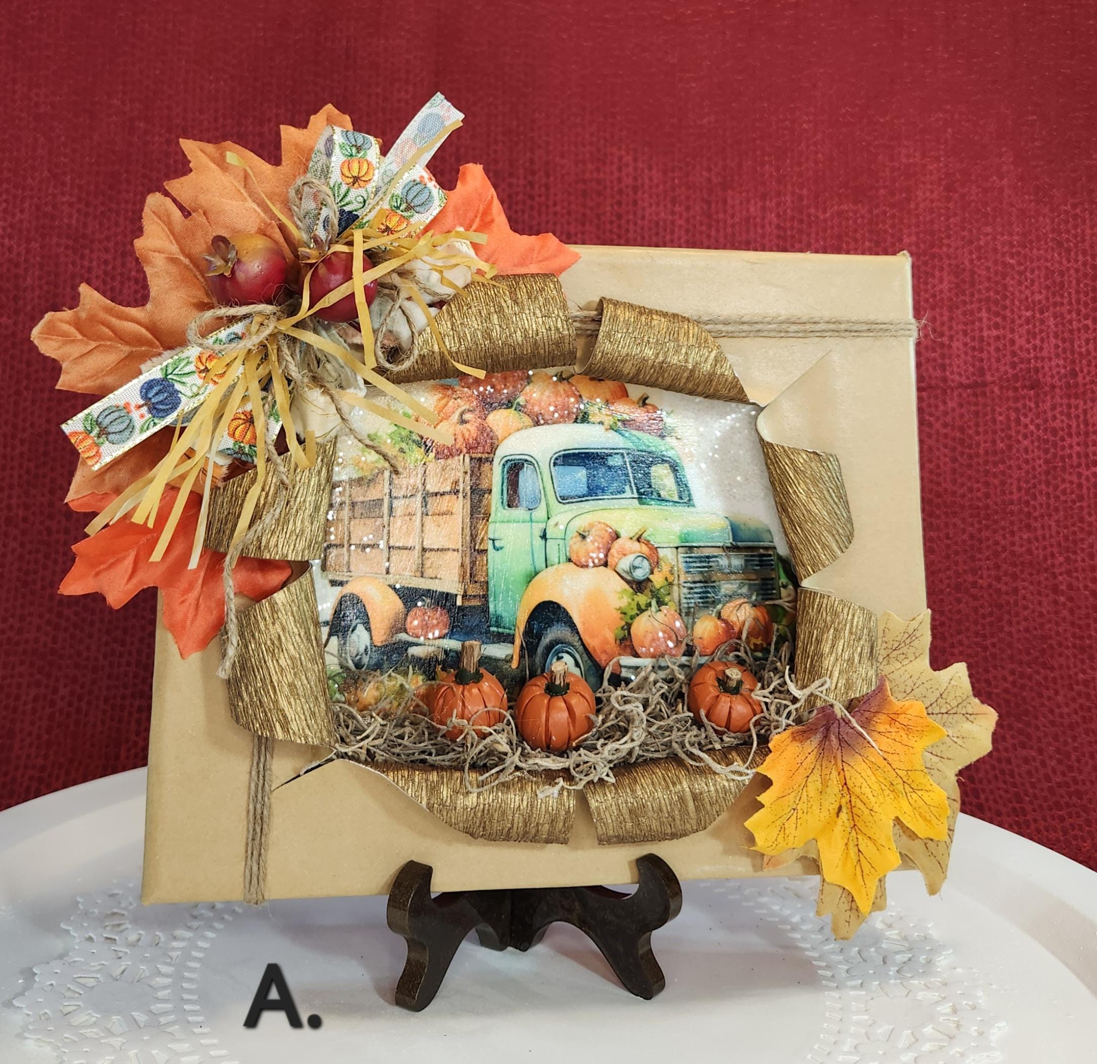 Busted Canvas Art, Fall Harvest Trucks 8x10 Frames - Etsy