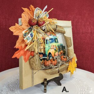 Busted Canvas Art, Fall Harvest Trucks 8x10 Frames - Etsy