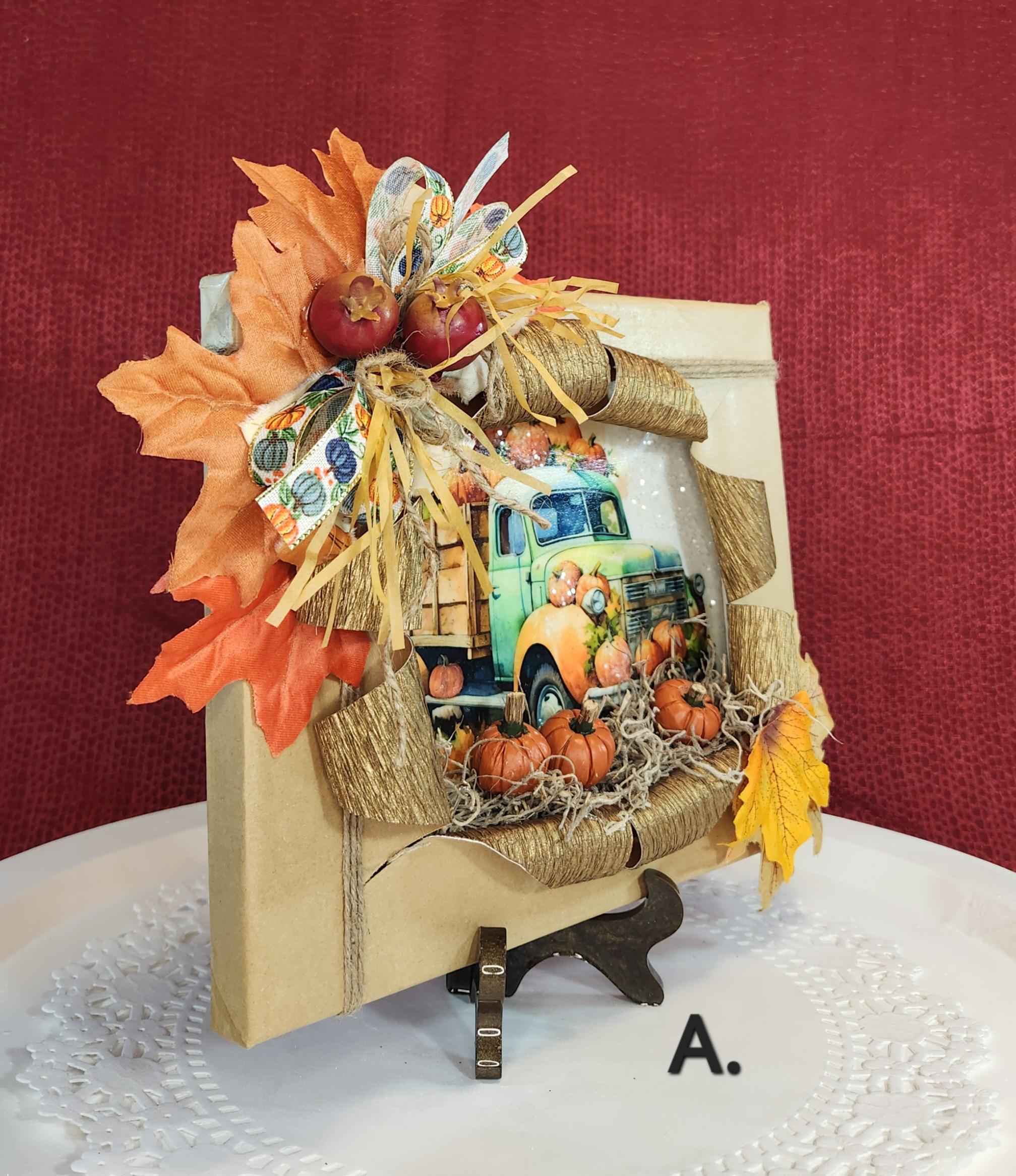 Busted Canvas Art, Fall Harvest Trucks 8x10 Frames - Etsy