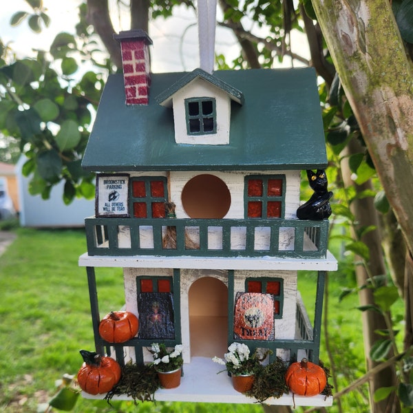 Halloween Birdhouse - Etsy