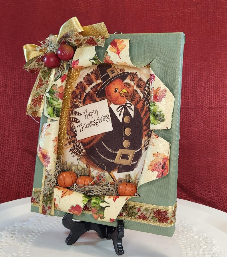 Busted Canvas Art, Thanksgiving 8x10 Frame - Etsy