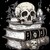 Spooky Spell Books Skull Halloween PNG Skeleton, Funny Scary ,PNG Fall ...