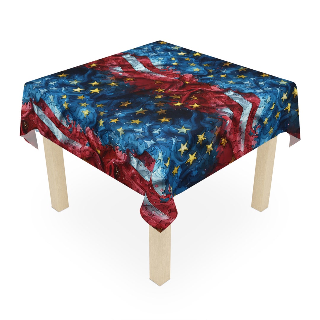 Patriotic Tablecloth - Etsy