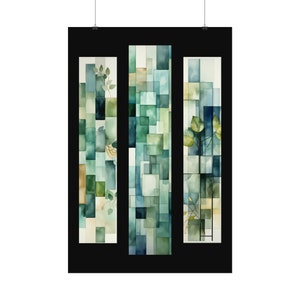 Textured Watercolor Matte Posters - Etsy